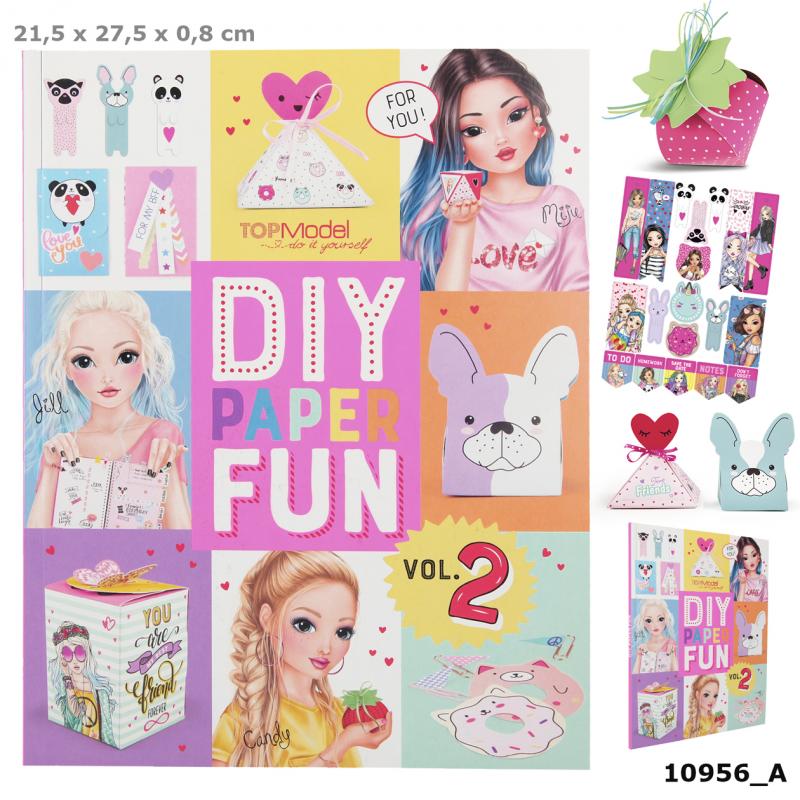 TOPModel DIY Paper Fun Book | Bluebells Home & Gift Boutique